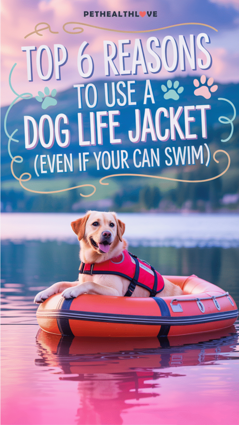 Top 6 Reasons to Use a Dog Life Jacket (Even If Your Dog Can Swim ...